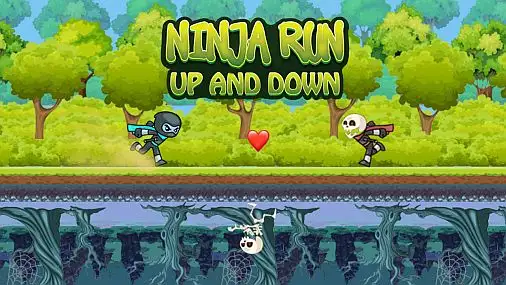 Play Ninja Run Up & Down,Ninja Running Arcade Game for Kids