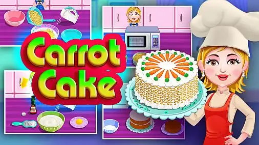 Carrot Cake Cooking Game,Pie Making Games For Children
