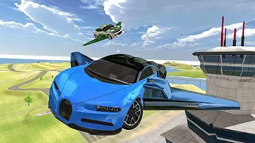 Flying Taxi Car Game,Mouse Controlled Flying Game Online