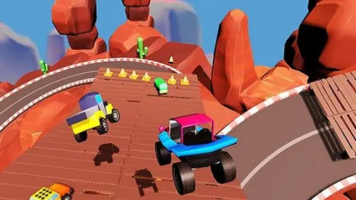 Play Mountain Mini Car Racer,3D Solo & Two Player Game