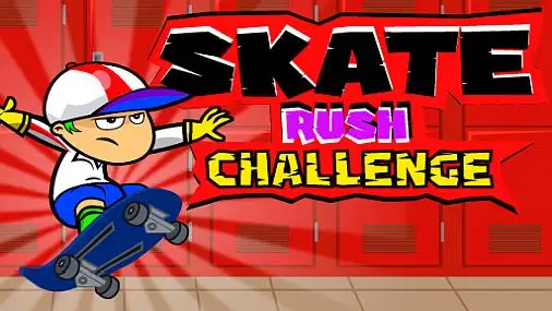 Play Skate Rush,Online Arcade Skateboarding Game