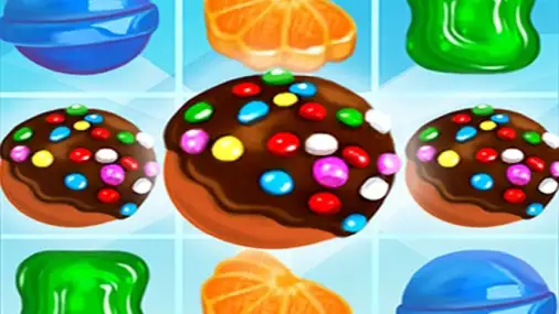 Super Candy Jewels Matching Game