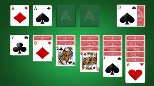 Play Solitaire online free,no download,card games for PC,classic Patience