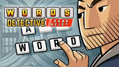 Play Words Detective Bank Heist,Free Online Word Puzzle Game for Mobile ...