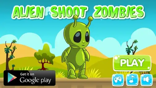 Alien v Zombies shooting game,free online alien space invaders game ...