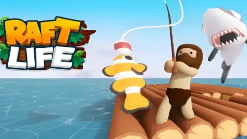 Play Raft Life - Ocean Survival Crafting Game Online Free