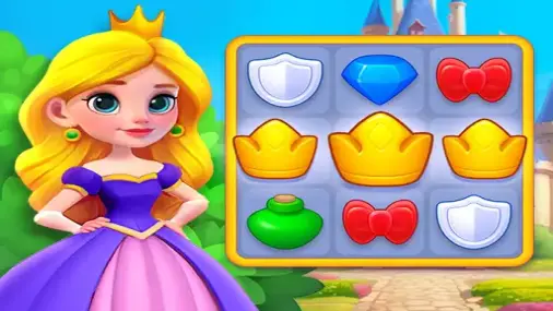 Play Kings and Queens Match - Free Online Jewel Matching Adventure