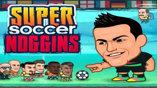Play Super Soccer Noggins - Wacky Power-Up Soccer Game Online