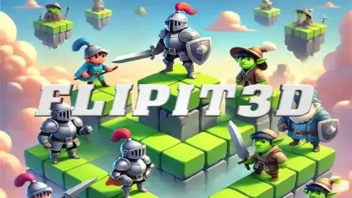 Challenging Puzzle Platform Game - Flip It 3D