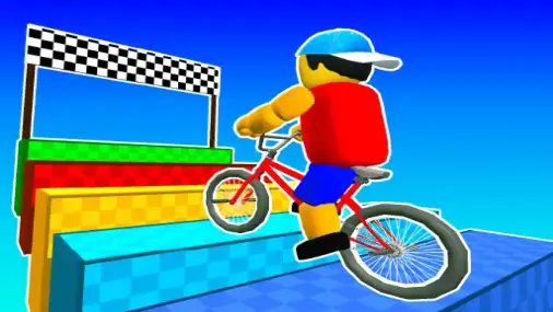 Play Obby On A Bike - Exciting Online Bike Platformer Game