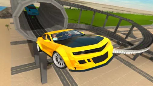 Car Driving Stunt Game 3D,Crazy Stunts Game With Good Graphics